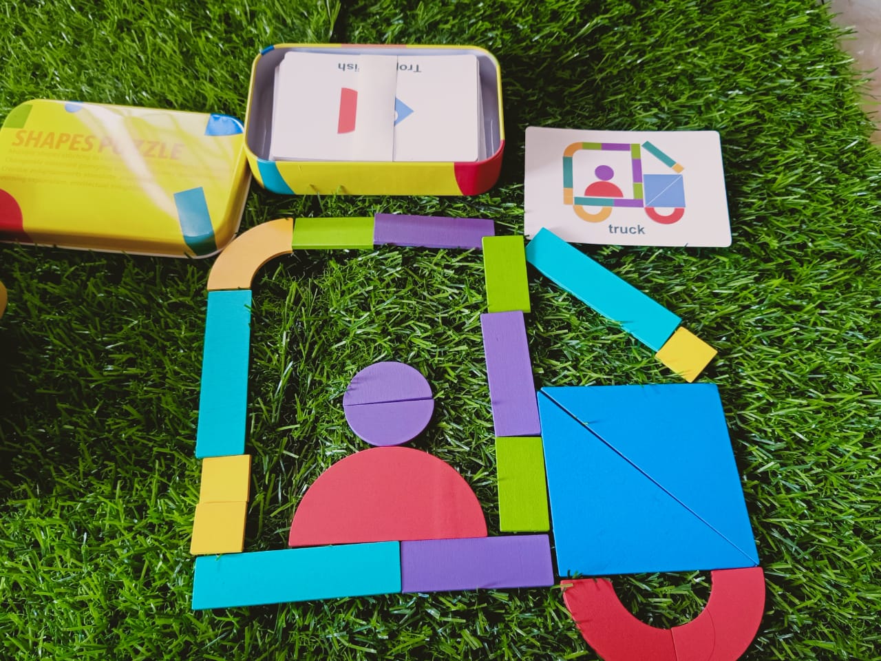 Shapes and Pattern block puzzle