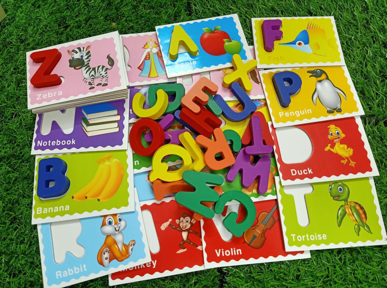 Digital Alphabet Card