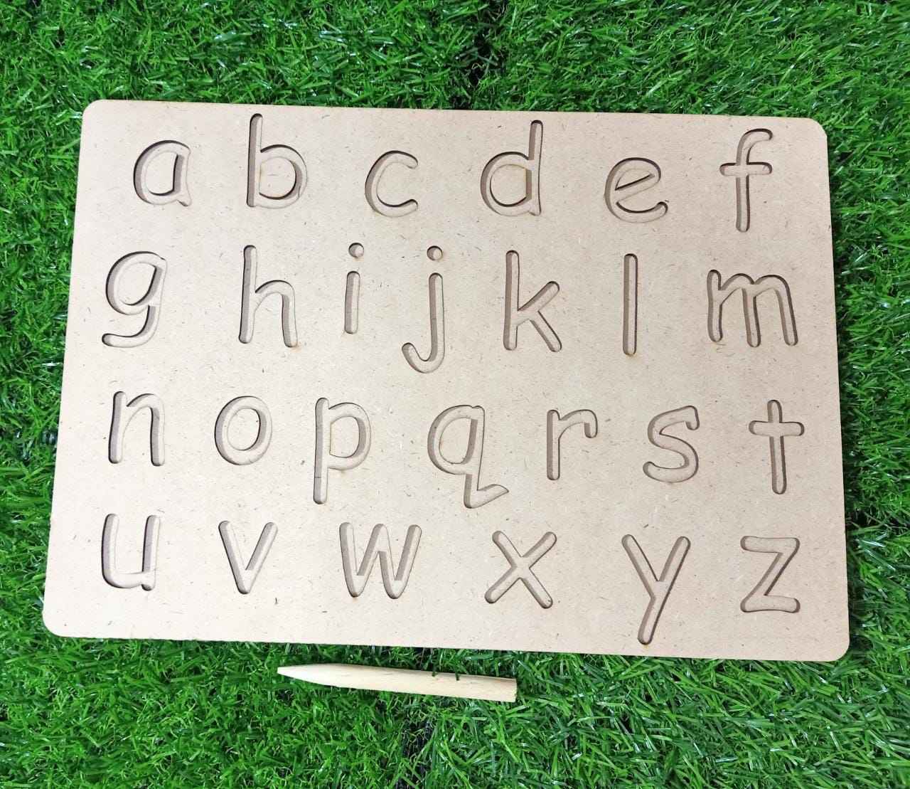 Tracing English Alphabet Lower case letters | wooden tracing ...